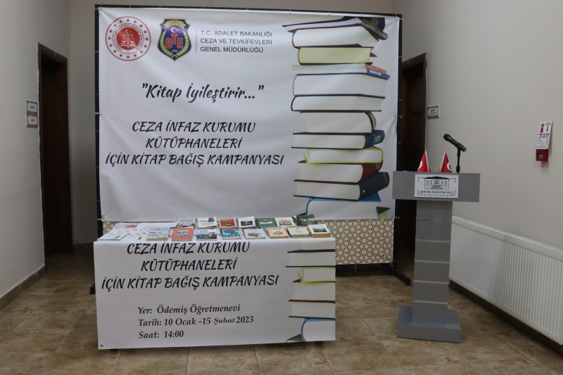 ADALET BAKANLIĞI KİTAP BAĞIŞ KAMPANYASI